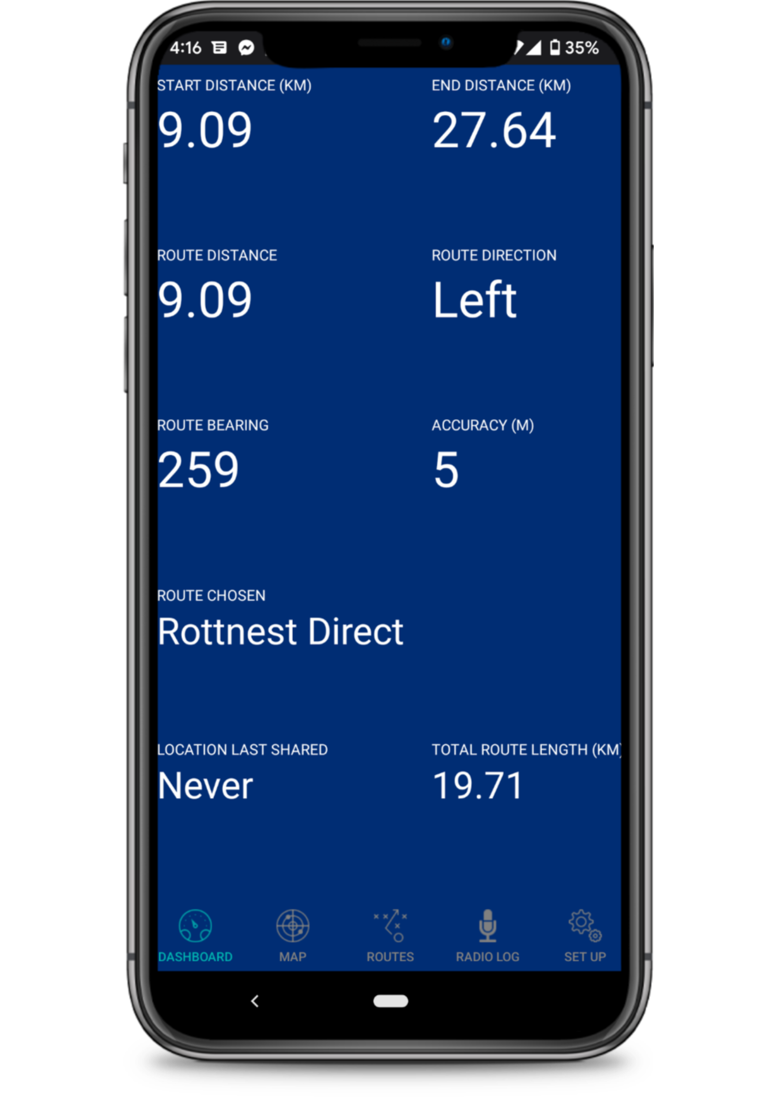 Rotto Swim App - Rottnest Channel Swim